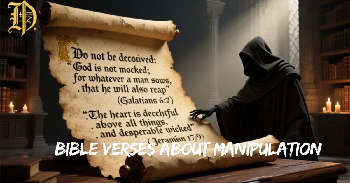 35 Bible Verses About Manipulation